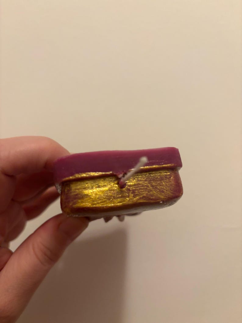 Yoni Vulva Candle Gold and Wine Red Goddess Home Decor Mature - Etsy