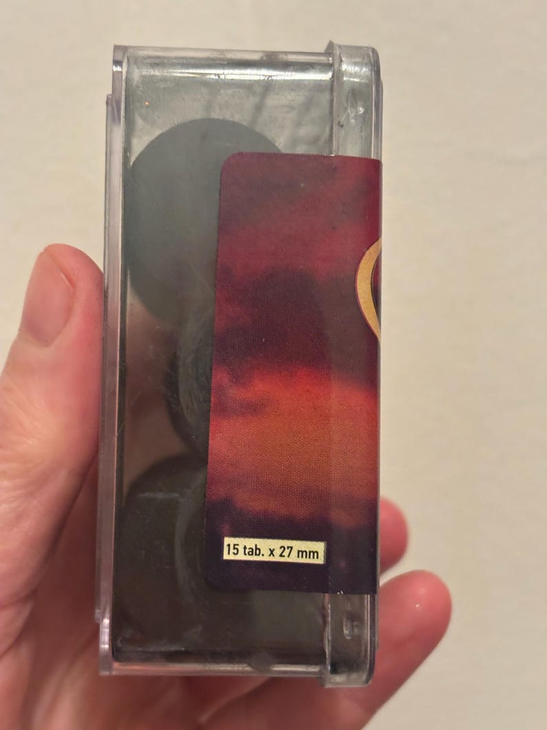 Mini Charcoal Disks for Incense Burning, Box of 15, 1" Diameter - Etsy