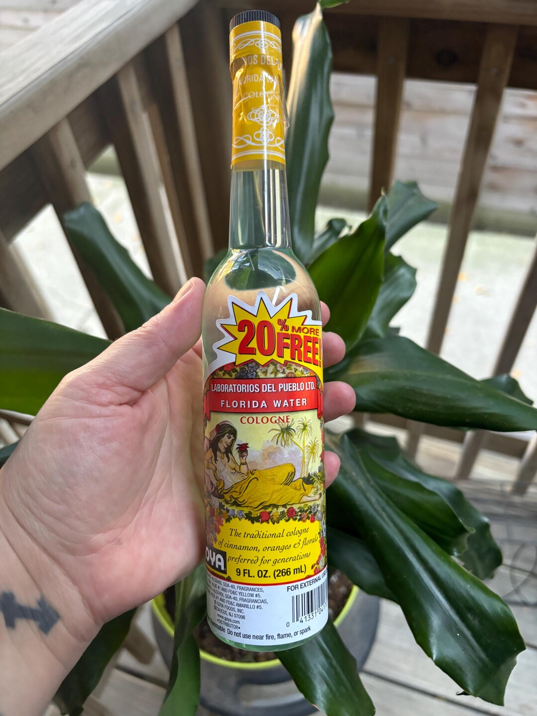 Goya Florida Water Laboratorios Del Pueblo 9 Oz - Etsy