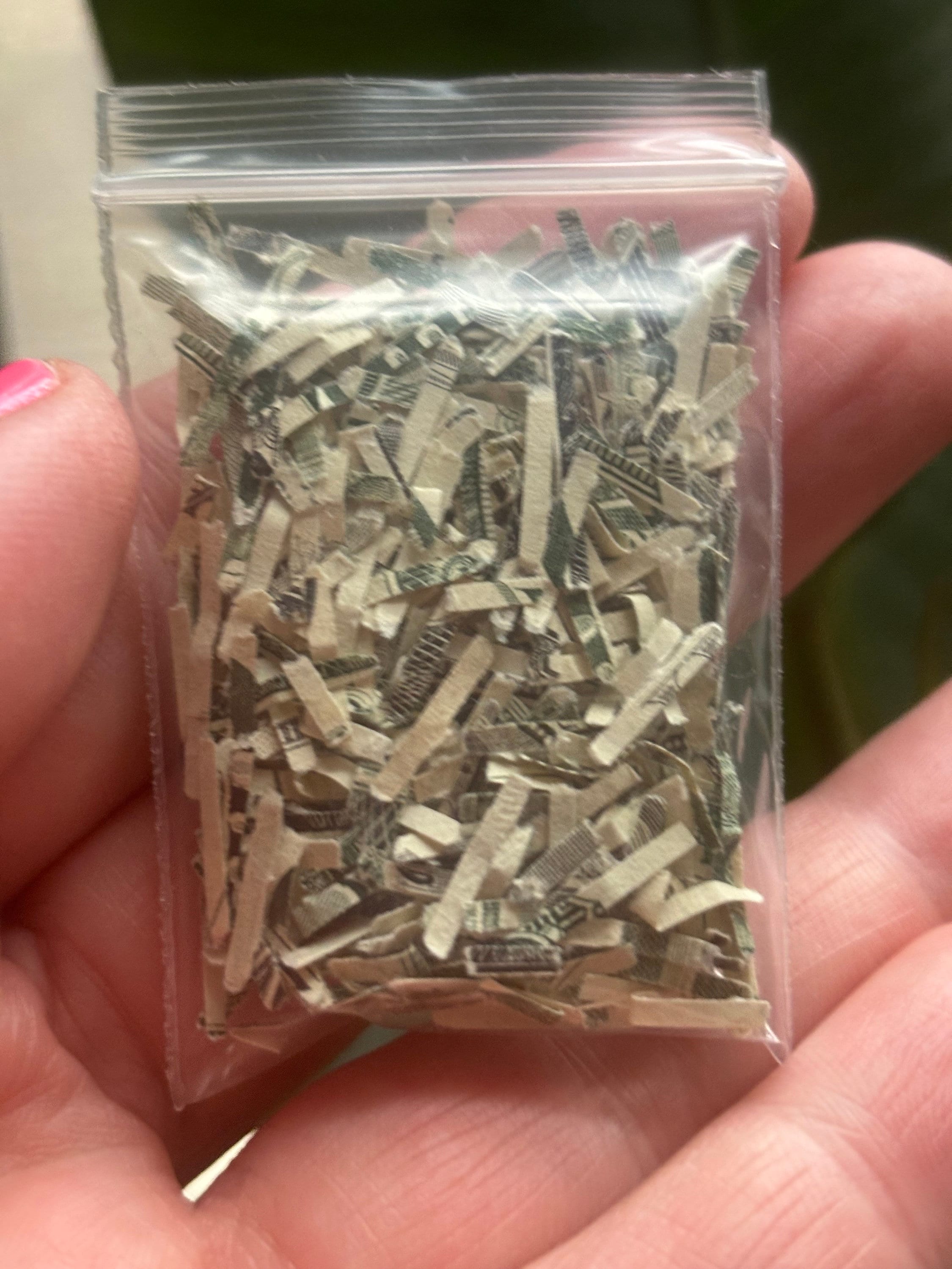 Shredded US Currency for Money Magick (legally Obtained) - Etsy