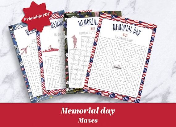 Memorial Day Maze