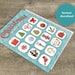 Christmas Memory and Matching Game Match up / Holiday Games / Printable ...
