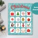 Christmas Memory and Matching Game Match up / Holiday Games / Printable ...