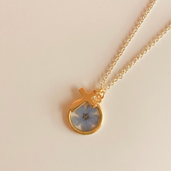 Forget Me Not Charm - Etsy