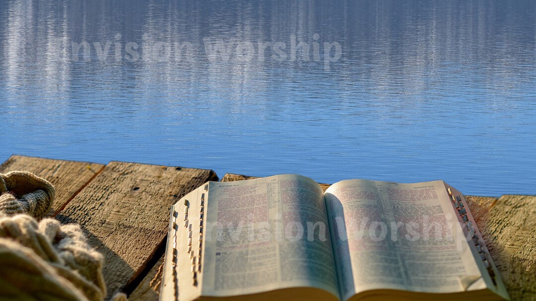 Summer Open Bible Church Powerpoint Presentation - Widescreen Size - Etsy