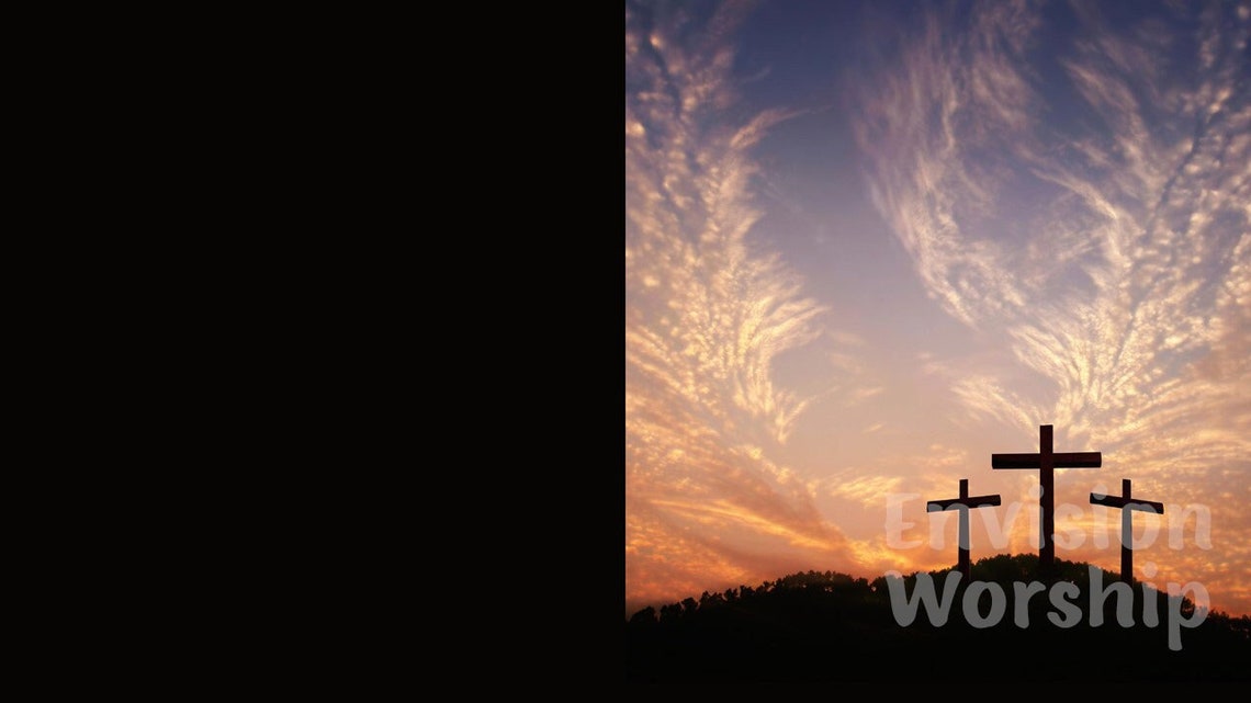 Gorgeous Easter Widescreen Powerpoint ~ Sunrise Over Calvary - Etsy