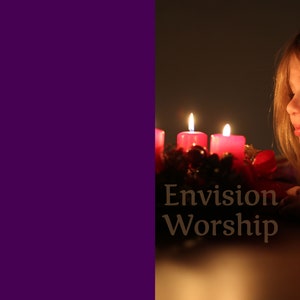 Advent Candle Joy Christmas Powerpoint ~ Standard Size - Etsy