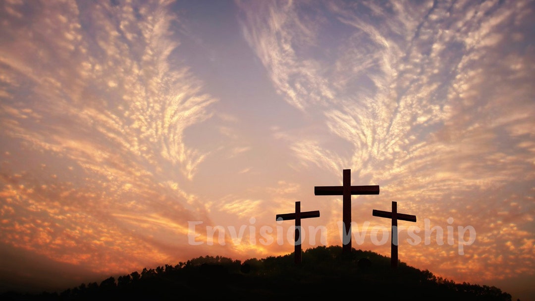 Gorgeous Easter Widescreen Powerpoint ~ Sunrise Over Calvary - Etsy