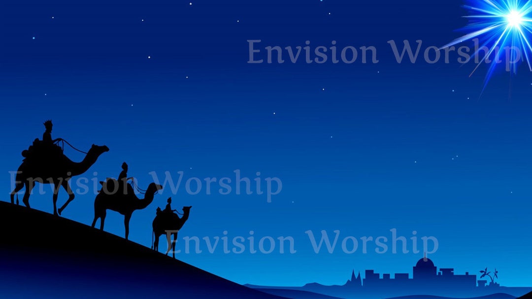 Three Kings Powerpoint - Standard Size - Etsy