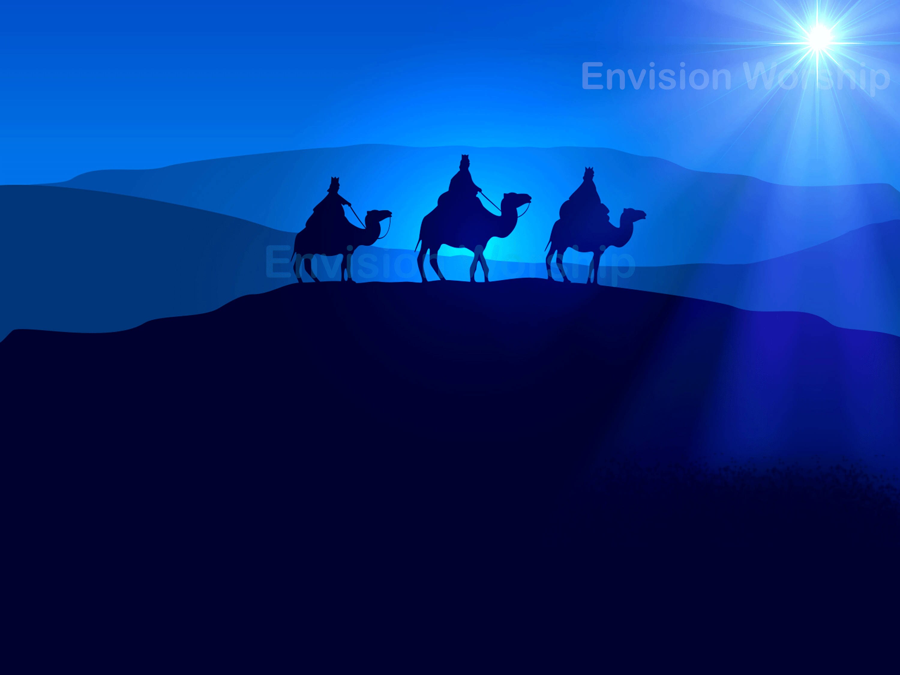 Three Kings Epiphany Church Powerpoint - Standard Size - Etsy
