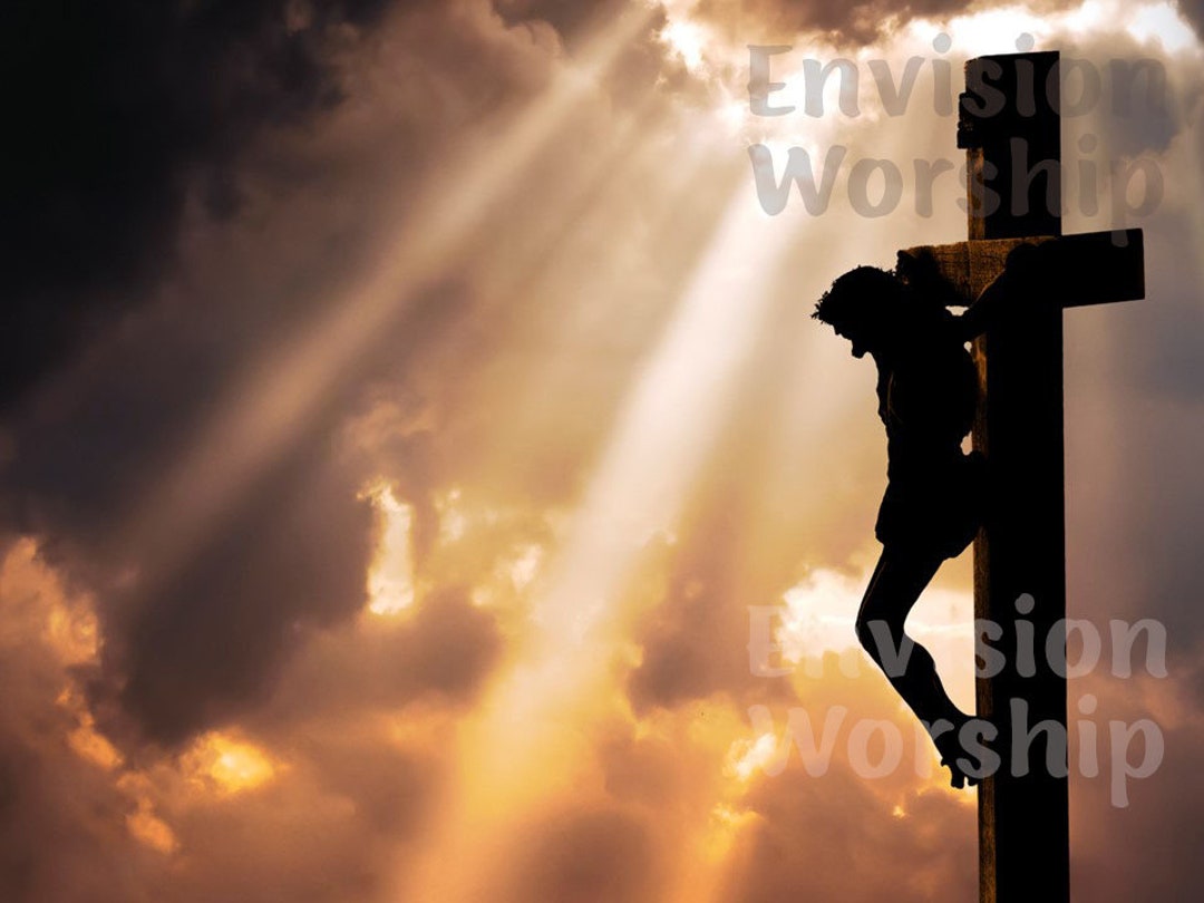 Powerful Crucifix Powerpoint - Standard Size - Etsy