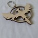 Phoenix Keychain Wooden Phoenix Keychain Phoenix Backpack - Etsy