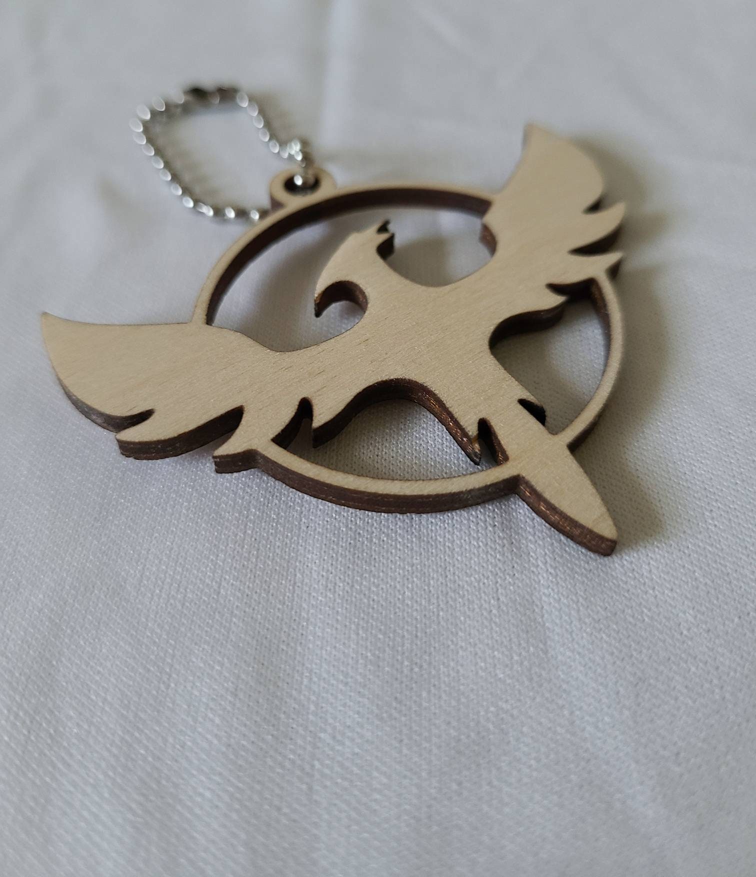 Phoenix Keychain Wooden Phoenix Keychain Phoenix Backpack - Etsy