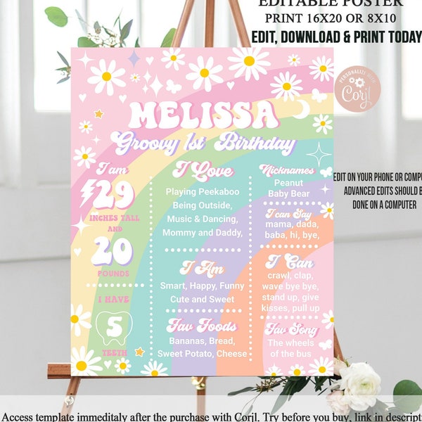 Groovy One Birthday - Etsy