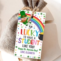 Cerealsly Lucky Printable Tags, Instant Download, Lucky Friend Tags ...