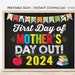 First Day of Mother's Day Out Sign, Mommy's Day Out Sign, INSTANT ...