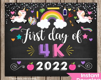 Unicorn 4k Sign - Etsy