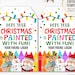 Christmas Paint Gift Tag Holidays is Painted With Fun Paint Tag Winter ...