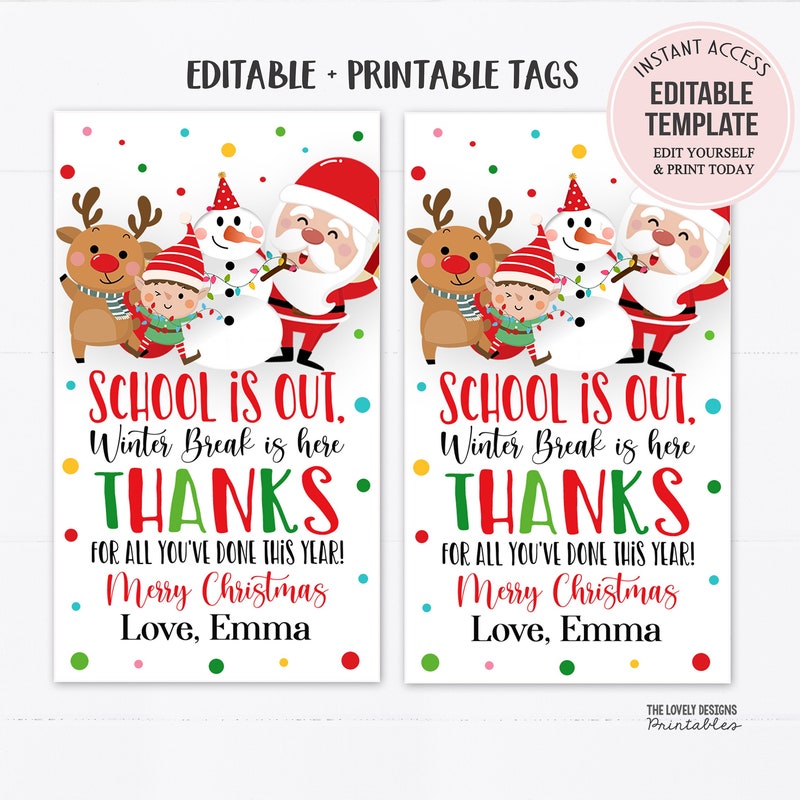 Winter Gift Tags - 60+ Gift Ideas for 2024