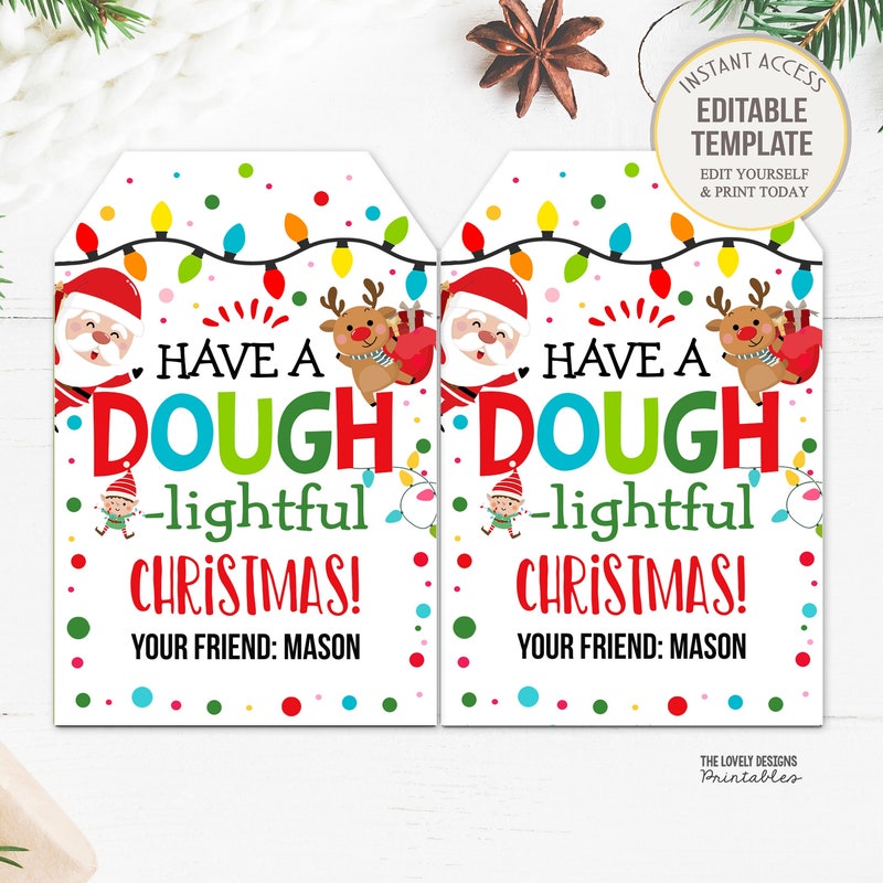 Christmas Play Dough - Etsy