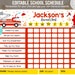 Editable Fire Firefighter Reward Chart Fireman Reward for Kids Routine ...