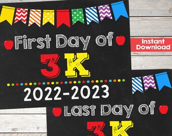 Printable 3k Sign - Etsy