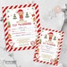 EDITABLE Elf Warning Letter Elf Behavior Letter Official Elf Warning ...