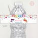 EDITABLE Fiesta Piñata Water Bottle Label Pinata Fiesta Girl Birthday ...