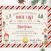 EDITABLE Santa Claus Official Nice List Certificate Letter From Desk ...
