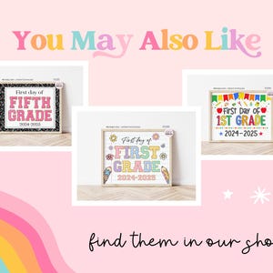 Last Day of Elementary School Sign 2025 INSTANT DOWNLOAD Photo Prop ...