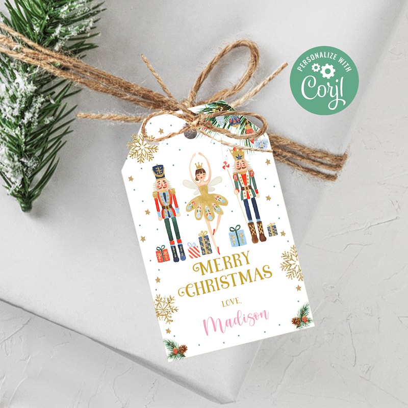 Corjl Nutcracker Gift Tag - 60+ Gift Ideas for 2026