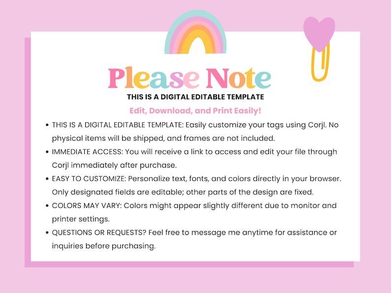 Pop Tube Valentine Tag, Push Pull Twist Bend Valentine's Day Tag Non ...