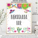 Michelada Bar Sign Fiesta Party Sign Mexican Cactus Baby Shower Fiesta ...