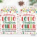 Christmas Wishing You a Lotto Cheer Gift Tag Holiday Lotto Tags Lottery ...
