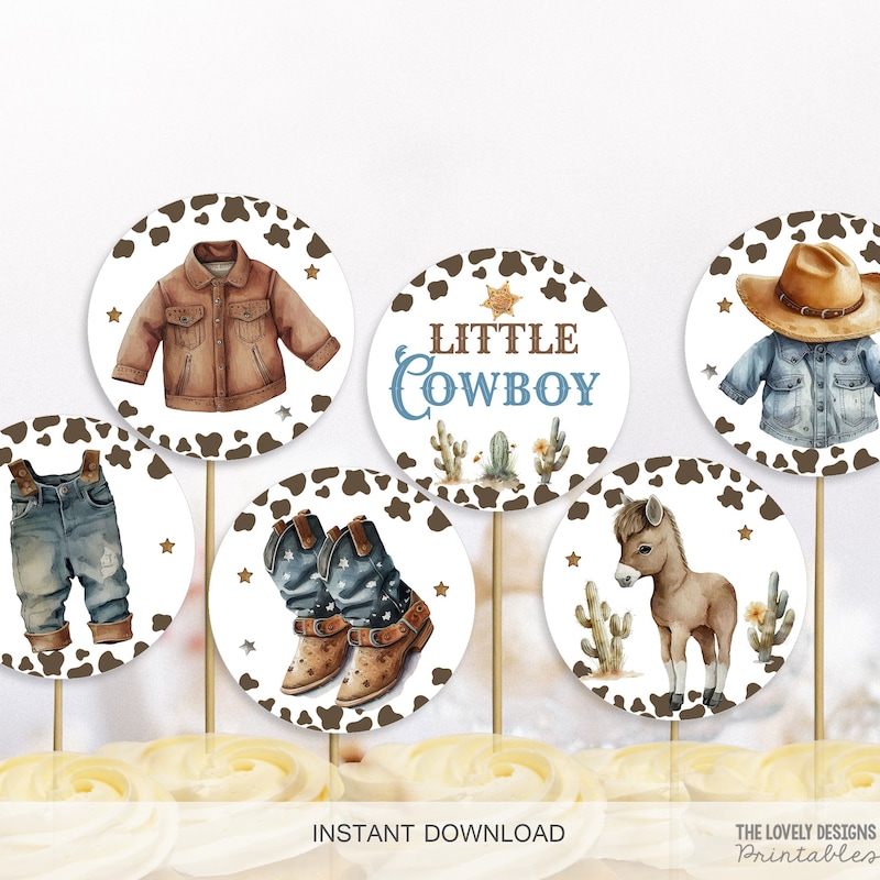 Topper vaquero - Etsy México