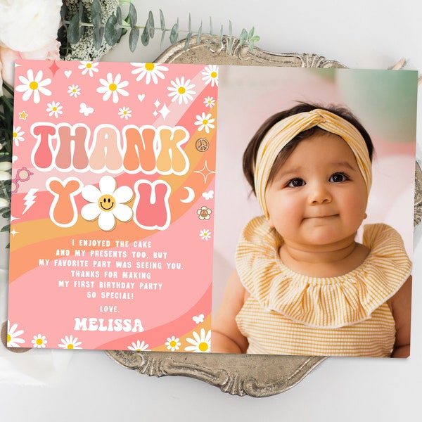 Retro Thank You Cards - Etsy