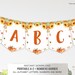 Flamingo Banner Flamingo Birthday A-Z Alphabet Numbers Happy - Etsy