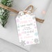 EDITABLE Farm Gift Tag Farm Birthday Party Farm Red Animals Barnyard ...