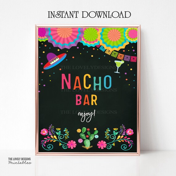 Fiesta Sign Printable Fiesta Graduation Fiesta Bridal Shower Fiesta ...