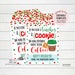 Christmas Teacher Gift Tag If You Give A Teacher A Cookie Holidays ...