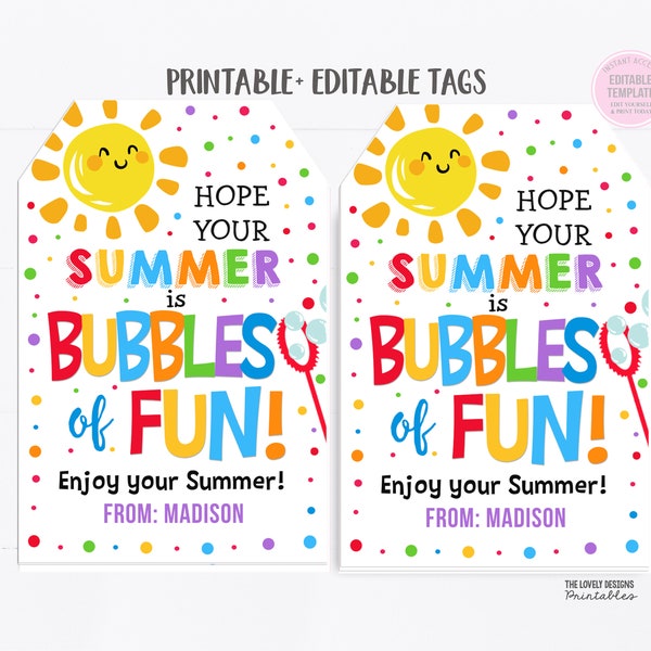 Wedding Bubble Tags - Etsy