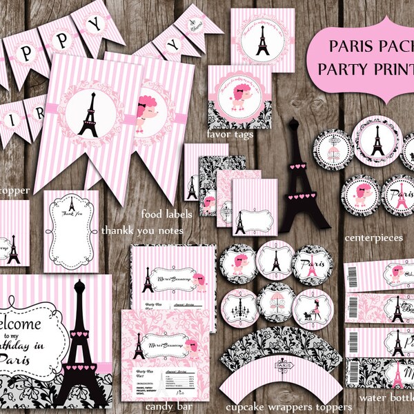Paris Party - Etsy