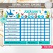 Editable Under the Sea Reward Chart Reward for Kids Routine Chart Kids ...