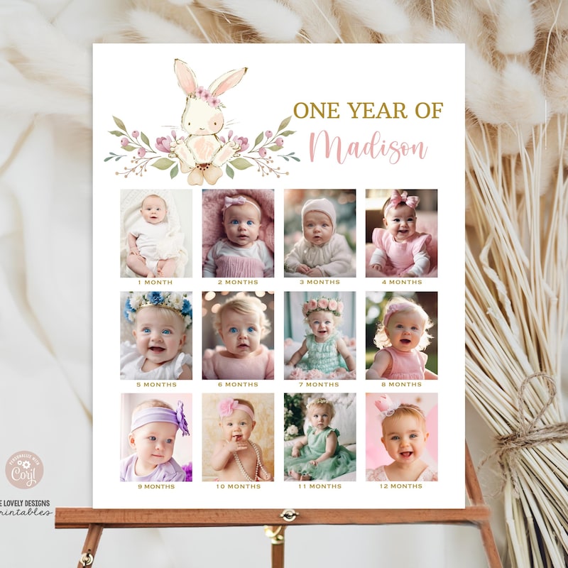 Rabbit 12 Month - Etsy