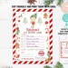 EDITABLE Elf Report Card Christmas Elf Boy Report Card Santa Claus Elf ...