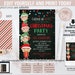 Editable Christmas Party Invitation Cute Elves Kids Party Elf Holiday ...