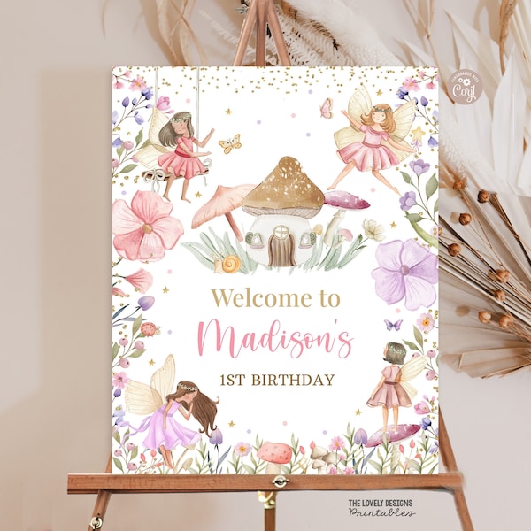 Fairies Welcome Sign - Etsy