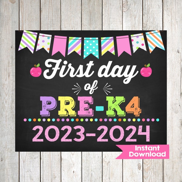 First Day of School Sign - Etsy
