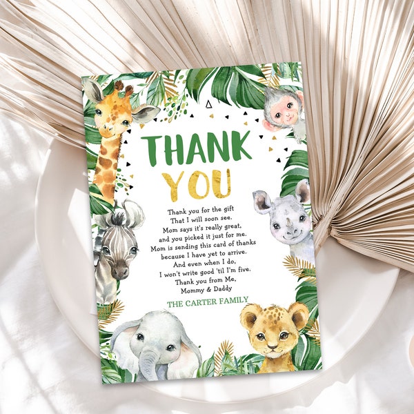 Jungle Zoo Safari - Etsy