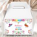 EDITABLE Piñata Fiesta Gable Box Label Pinata Fiesta Birthday - Etsy